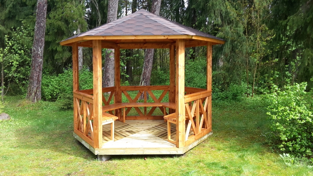 Le kiosque en bois - Agrobois, bain nordique, saunas, kota grill
